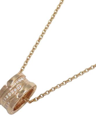 Bulgari collier B.zero1 en or rose 18ct (années 2010)