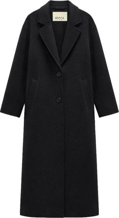 Kocca Mimmi Long Coat - Femme - Manteaux - Noir - Taille: 38 FR