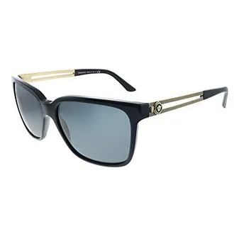 Versace homme 0VE4307 GB1/87 58 Montures de lunettes, Noir (Black/Grey)