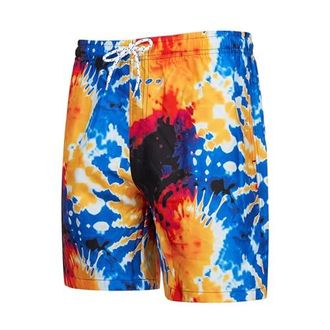 Generico Short de bain d&eacute;contract&eacute; &agrave; s&eacute;chage rapide avec doublure en maille et cordon de serrage r&eacute;glable pour homme, orange, XXL