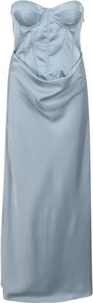 Rotate Rotate Birger Christensen, Femme, Robes, Bleu, Taille: 42 FR Robe Corset
