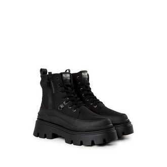 Palladium Bottines compens&eacute;es en coton