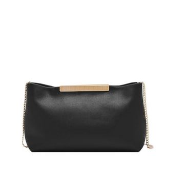 Fossil Pochette porte-monnaie rabat Penrose, en cuir de vachette lisse, pour femme, ZB11014001