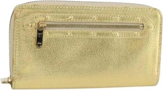 Louis Vuitton Portefeuille Long Pre-owned - Femme - Pre-owned - Jaune - Taille: ONE Size