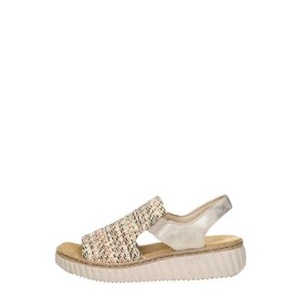 Rieker Flache Sandalen - - Shoes - Damen - Beige - 39 EU