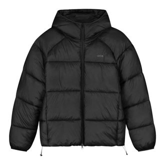 Arte Doudoune &agrave; capuche Ripstop - Homme - Vestes - Noir - Taille: S