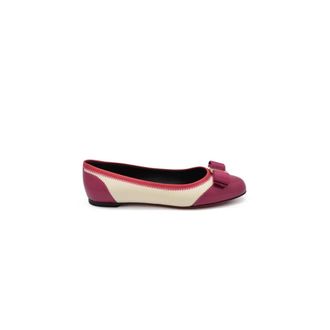 Ferragamo Femme, Chaussures, Rose, Taille: 35 1/2 EU Ballerine Bout Rond