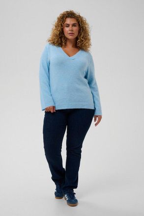 Kaffe Curve Strickpullover Strickpullover KCjilanda Gro&szlig;e Gr&ouml;&szlig;en