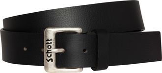 Schott NYC Herren Beltamos G&uuml;rtel, Schwarz, One Size