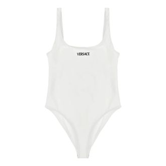 Versace Femme, Maillots de bain, Blanc, Taille: 42 FR Maillot de bain une pi&egrave;ce