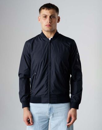 French Connection MA1 - Bomberjacke aus Funktionsstoff in Marineblau-Navy