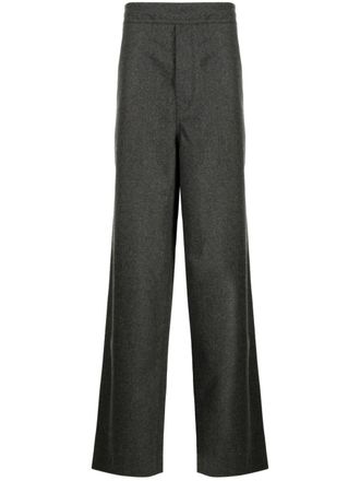 Uniforme pantalon droit à lien de resserrage - Gris