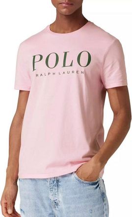 Polo Ralph Lauren T-Shirt Logo Pony Custom Slim Fit Medium Pony-Stickerei am linken Saum