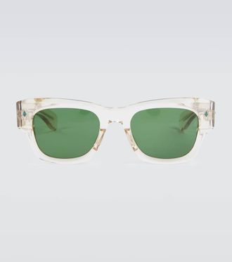 Jacques Marie Mage X Alanui Eckige Sonnenbrille Zuma