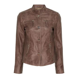 BTF-CPH Lederjacken - - Jackets - Damen - Braun - S