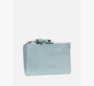 Kate Spade New York Loop Wildleder-Rei&szlig;verschluss-Kartenetui