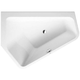 Duravit Paiova 5-Eck Badewanne, Ecke links, mit nahtloser - Duravit