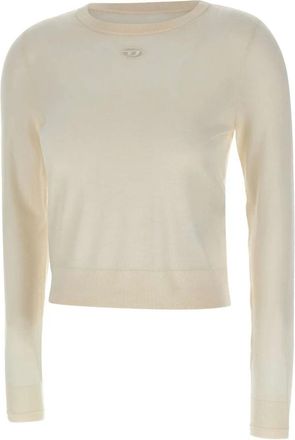Diesel Femme, Pulls, Blanc, Taille: 38 FR M-alinesa Wool Sweater