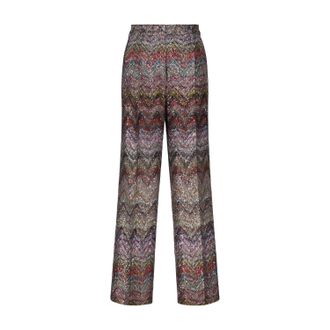 Missoni Weite Hose mit Pailletten