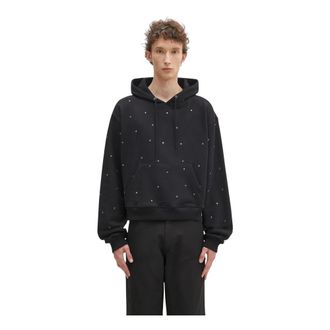 Sky High Farm SKY High Farm - Sweat &agrave; capuche clout&eacute; - Homme - Sweatshirts et sweats &agrave; capuche - Noir - Taille: S