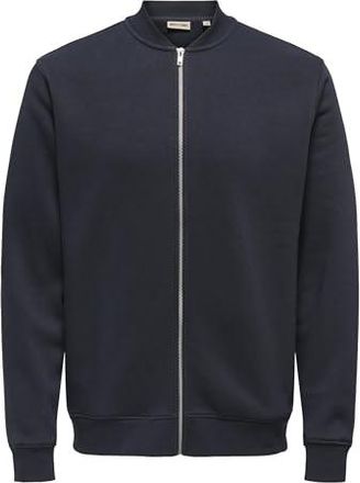 Only & Sons Onsceres Reg Zip Bomber Jck, Noir, L