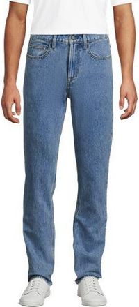 Lands End Stretch-Denim Jeans, Slim Fit, Herren, Gr&ouml;&szlig;e:48-50 81 regular, Blau, Baumwoll-Mischung, by Lands End