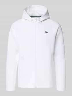 Lacoste Sport Regular Fit Sweatjacke mit Baumwoll-Anteil