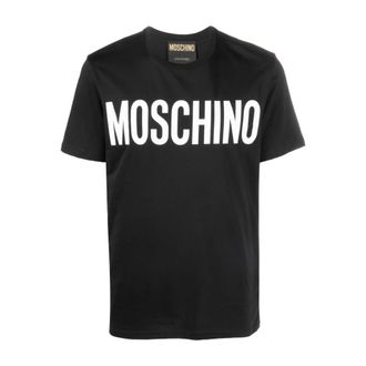Moschino Stilvolle T-Shirts und Polos - - Tops - Herren - Schwarzk - S