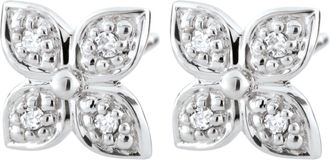 Edenly Ohrstecker Weiße Lilie