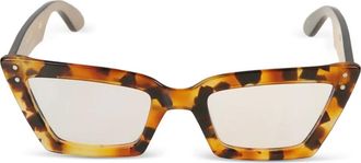 Kàdor lunettes de vue Alexa à monture géométrique - Marron