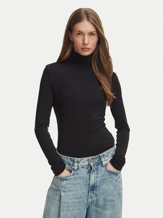 HUGO BOSS Bluse Eliana 50548098 Schwarz Slim Fit