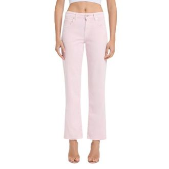 7 For All Mankind Femme, Jeans, Rose, Taille: W28 Jean Droit Cheville Calie