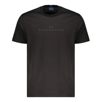 Paul & Shark Schwarzes kurzes T-Shirt- Komfort und Vielseitigkeit. - - Tops - Herren - Schwarzk - S