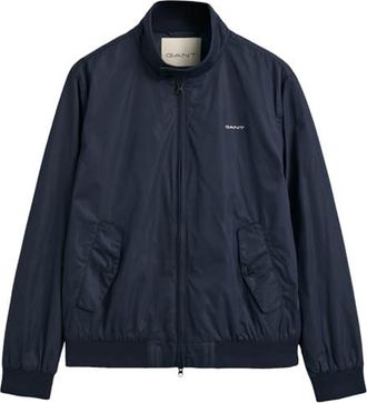 GANT Veste légère Harrington Jacket, Bleu Nuit, XXL Homme
