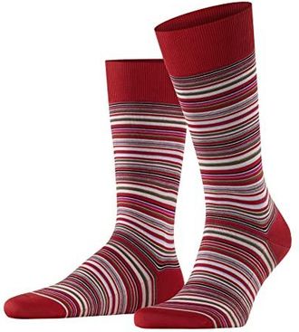 Falke Microblock M So coton fantaisie 1 paire, Chaussettes Homme, Rouge Red 8229, 41-42