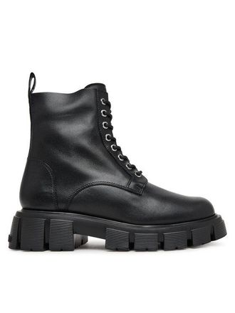 Love Moschino Schn&uuml;rschuhe JA24085G0NIA000A Schwarz