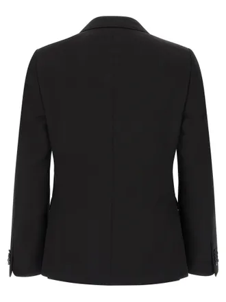 Ermenegildo Zegna Mens Black Wool Blazer Clothing