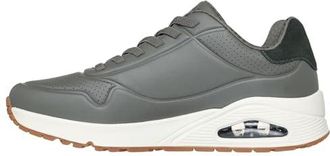 Skechers Baskets Uno Tailored Air pour Homme, Olive, Pointure 44