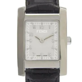 Fendi Montre Vintage Pr&eacute;-poss&eacute;d&eacute;e - Femme - Pre-owned - Blanc - Taille: ONE Size