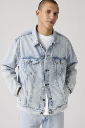 Levi's Veste Trucker Relaxed - Homme - Bleu / Brightside Trk - XL