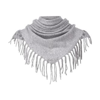 Codello Femme, Accessoires, Gris, Taille: ONE Size Cashmere Knit Scarf