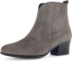 Gabor Bottines Chelsea pour femme, largeur supplémentaire légère (G), Marron 30., 41 EU