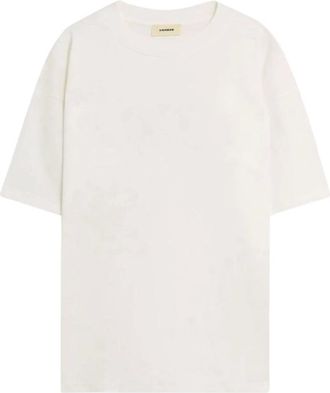 A Paper Kid Homme, Tops, Blanc, Taille: XL T-Shirt Stampa Logo