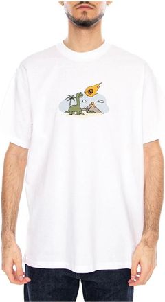 Carhartt Work in Progress Homme, Tops, Blanc, Taille: L S/S Impact T-Shirt