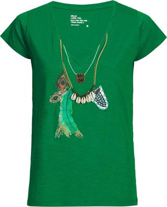 Leon & Harper T-shirt droit &agrave; bijoux en coton