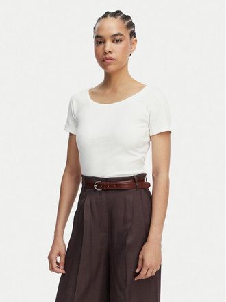 Max Mara Bluse Multig 2615941122 Wei&szlig; Regular Fit