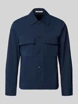 Selected Regular Fit OVERSHIRT aus Baumwoll-Mix Modell CARVAR