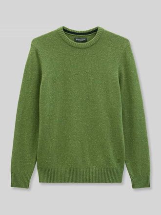 Marc O'Polo Pullover aus Wolle mit Tweedstruktur