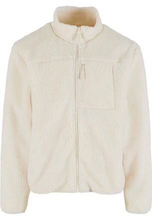 Urban Classics Winterjacke Urban Classics Teddy Jacket With Stand Up Collar (1-St)