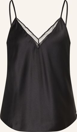 Calvin Klein Schlaftop Signature Stretch Lace Aus Satin schwarz